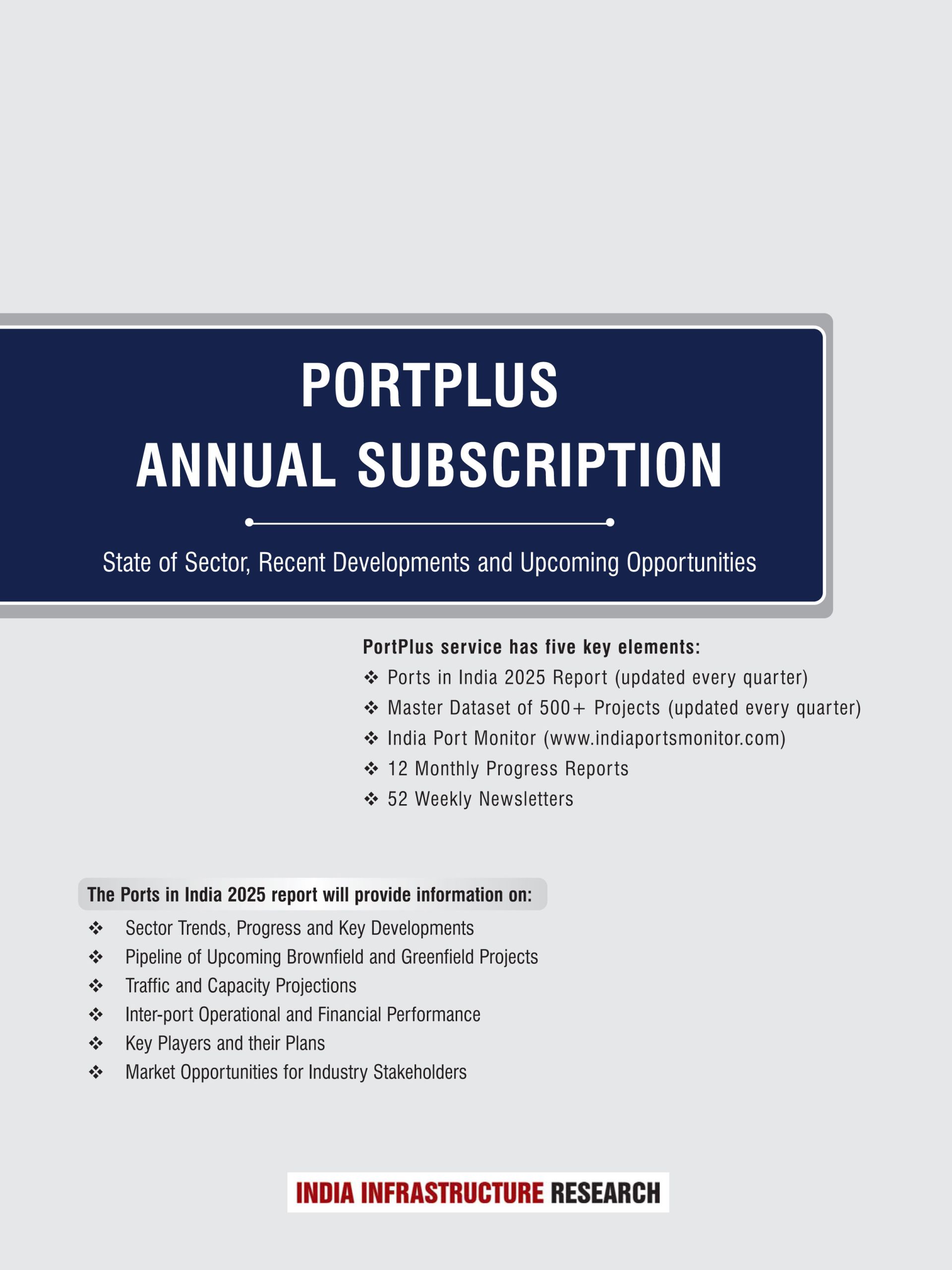 PORTS IN INDIA 2025 – India Infrastructure