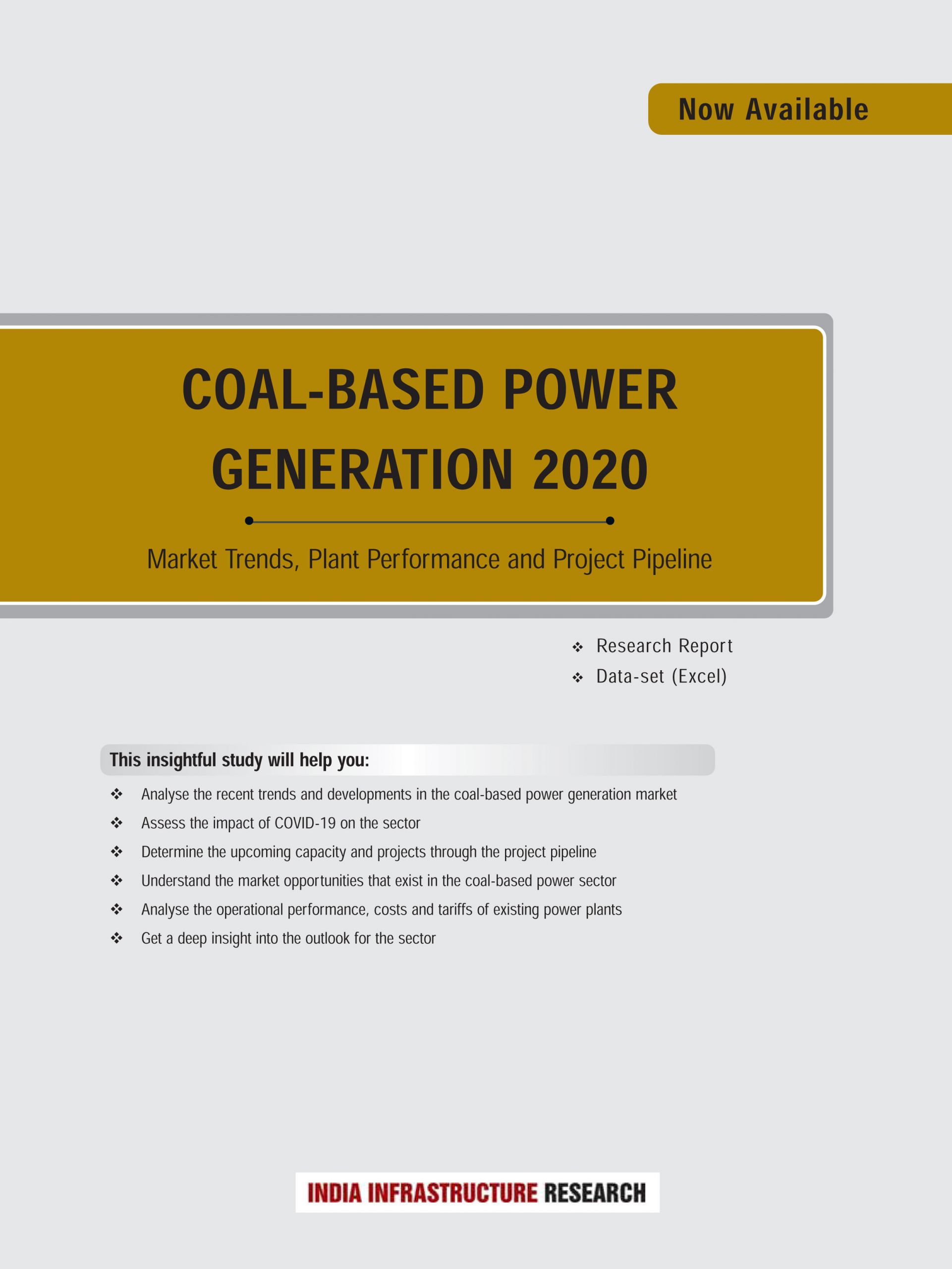 Coal-Based Power Generation (June 2020 ) – India Infrastructure