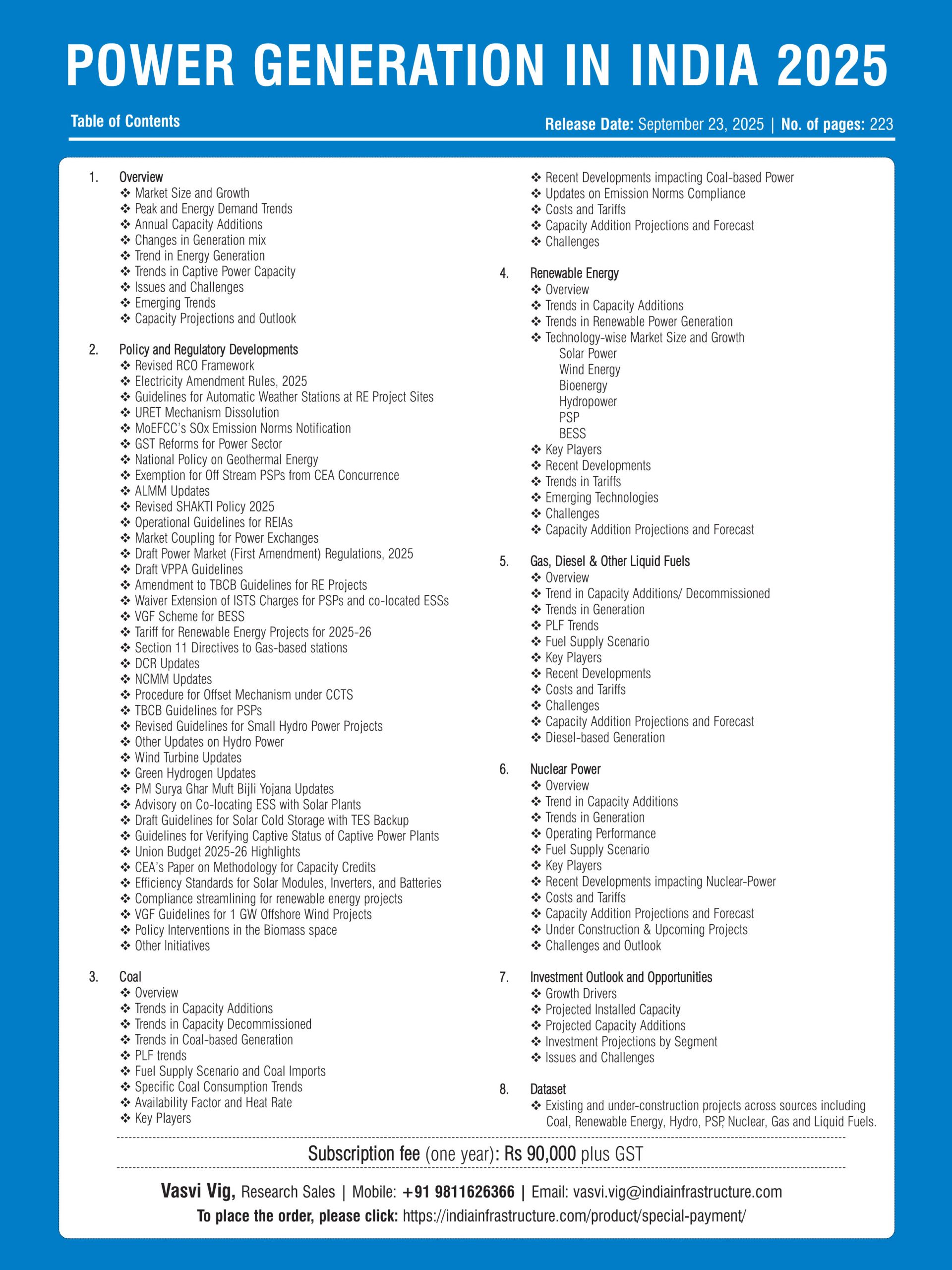 Power Generation in India 2025 – India Infrastructure